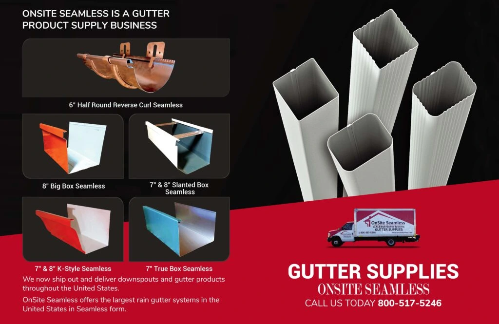 New Seamless Gutter Products - Maryland